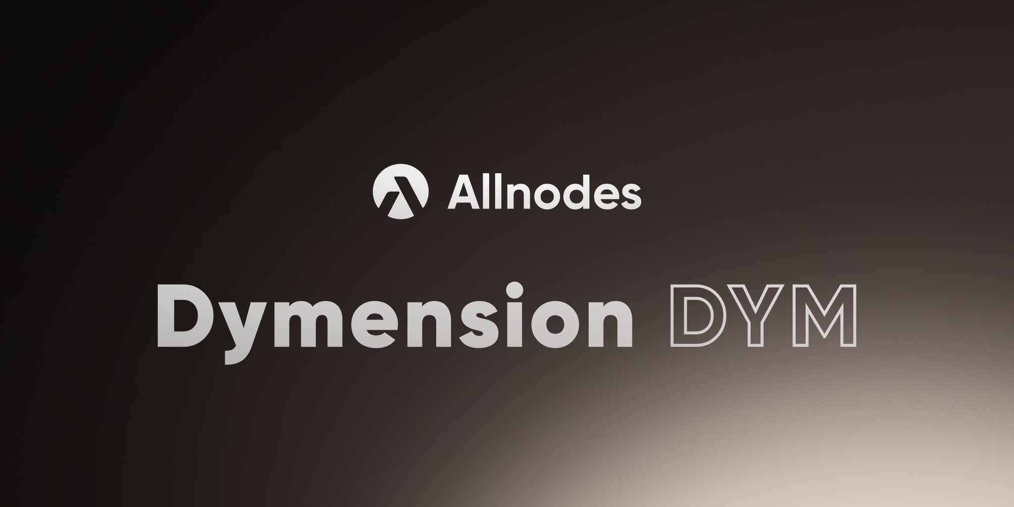 Dymension (DYM) Nodes & Staking on Allnodes