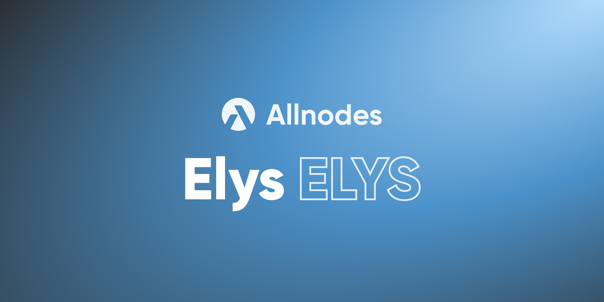 Elys Network (ELYS) Nodes & Staking on Allnodes