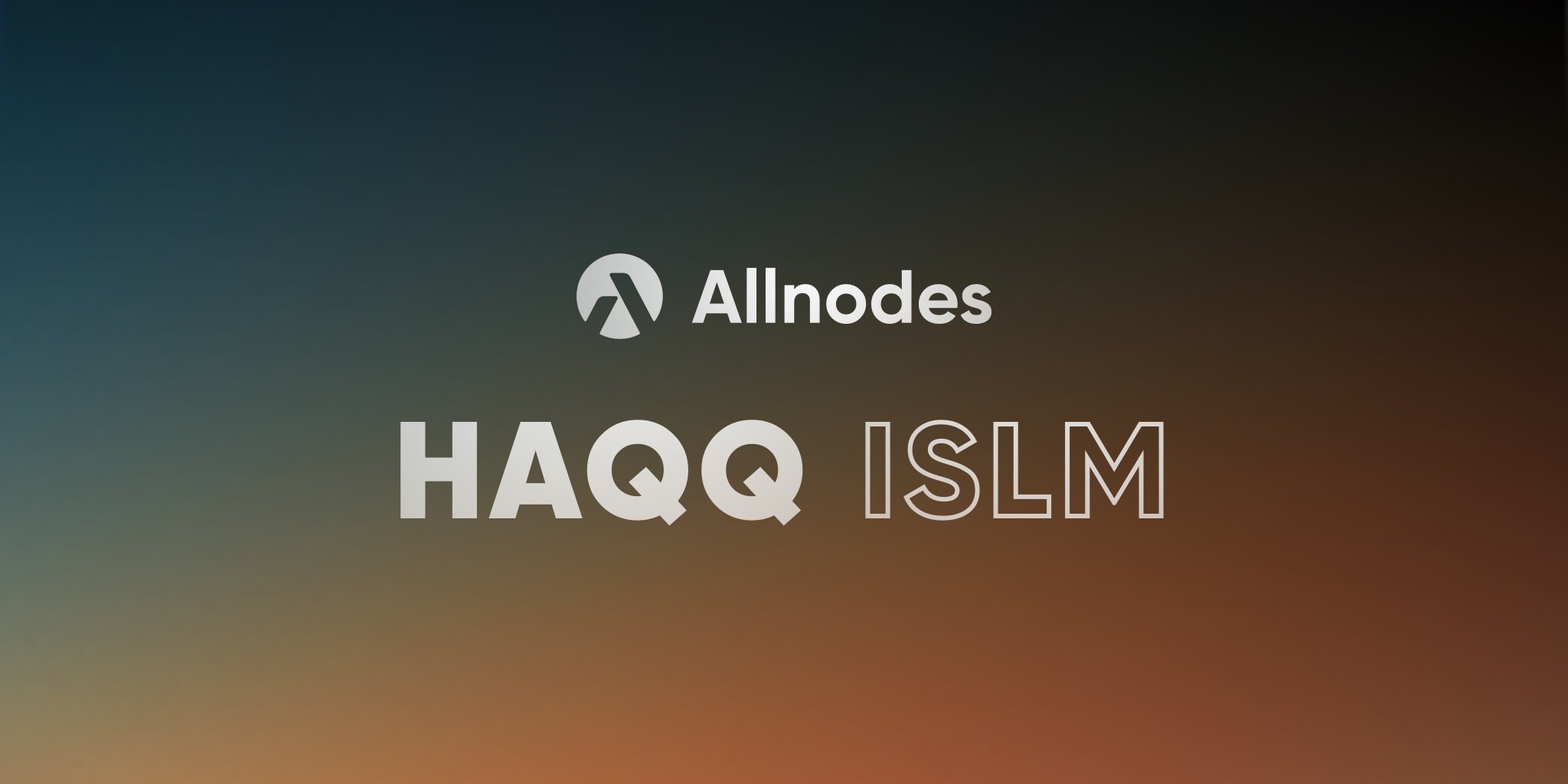 HAQQ (ISLM) Nodes & Staking on Allnodes