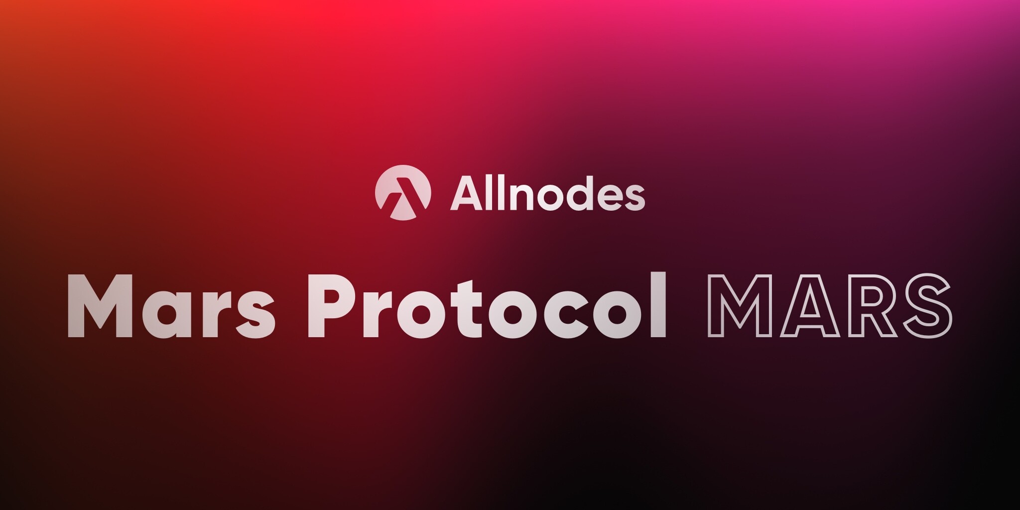 Mars Protocol (MARS) Nodes & Staking on Allnodes