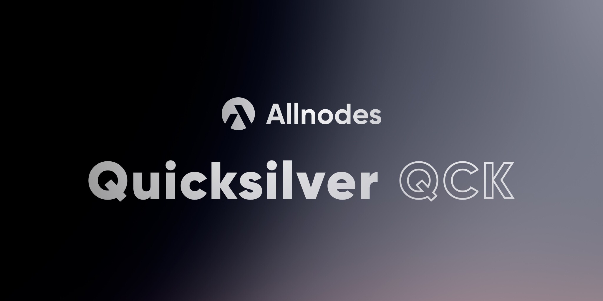 Quicksilver (QCK) Nodes & Staking on Allnodes