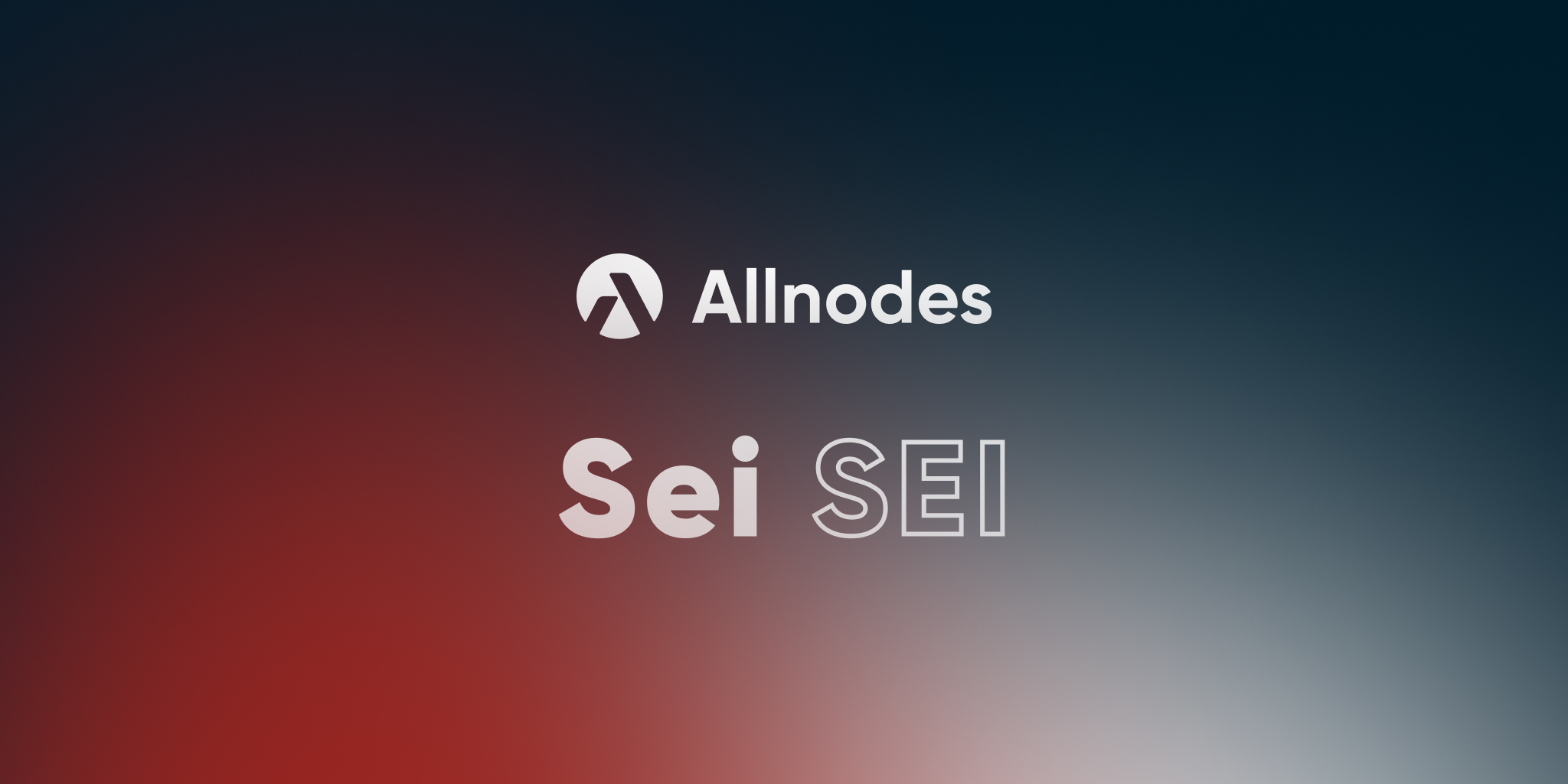 Sei (SEI) Nodes & Staking on Allnodes