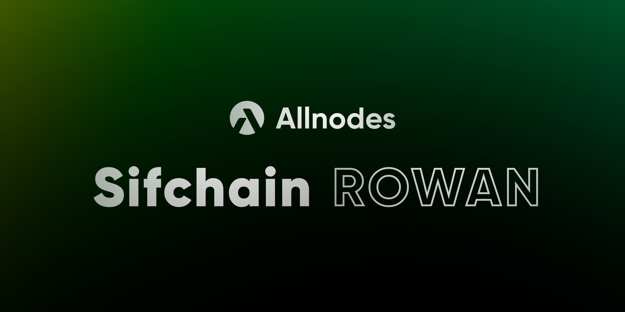 Sifchain (ROWAN) Nodes & Staking on Allnodes