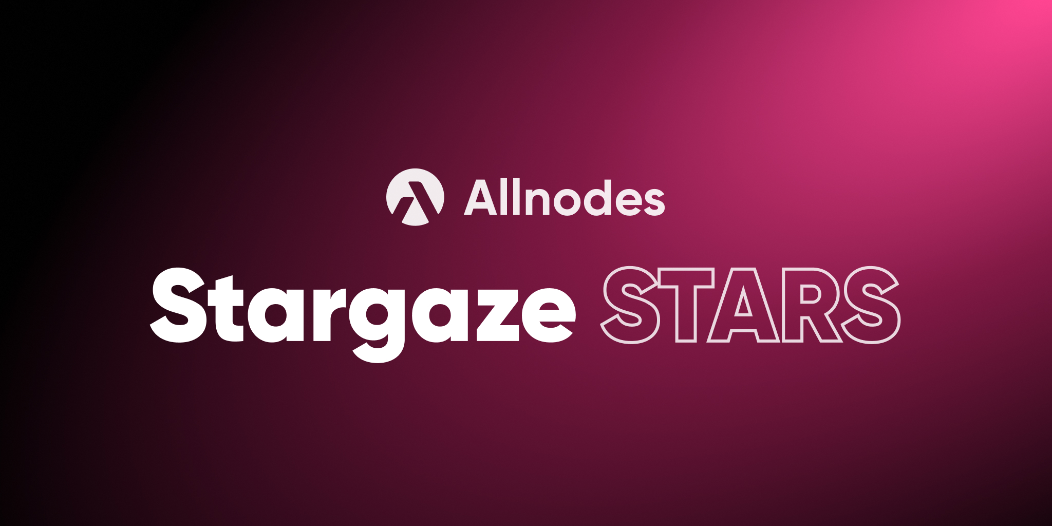 Stargaze (STARS) Nodes & Staking on Allnodes