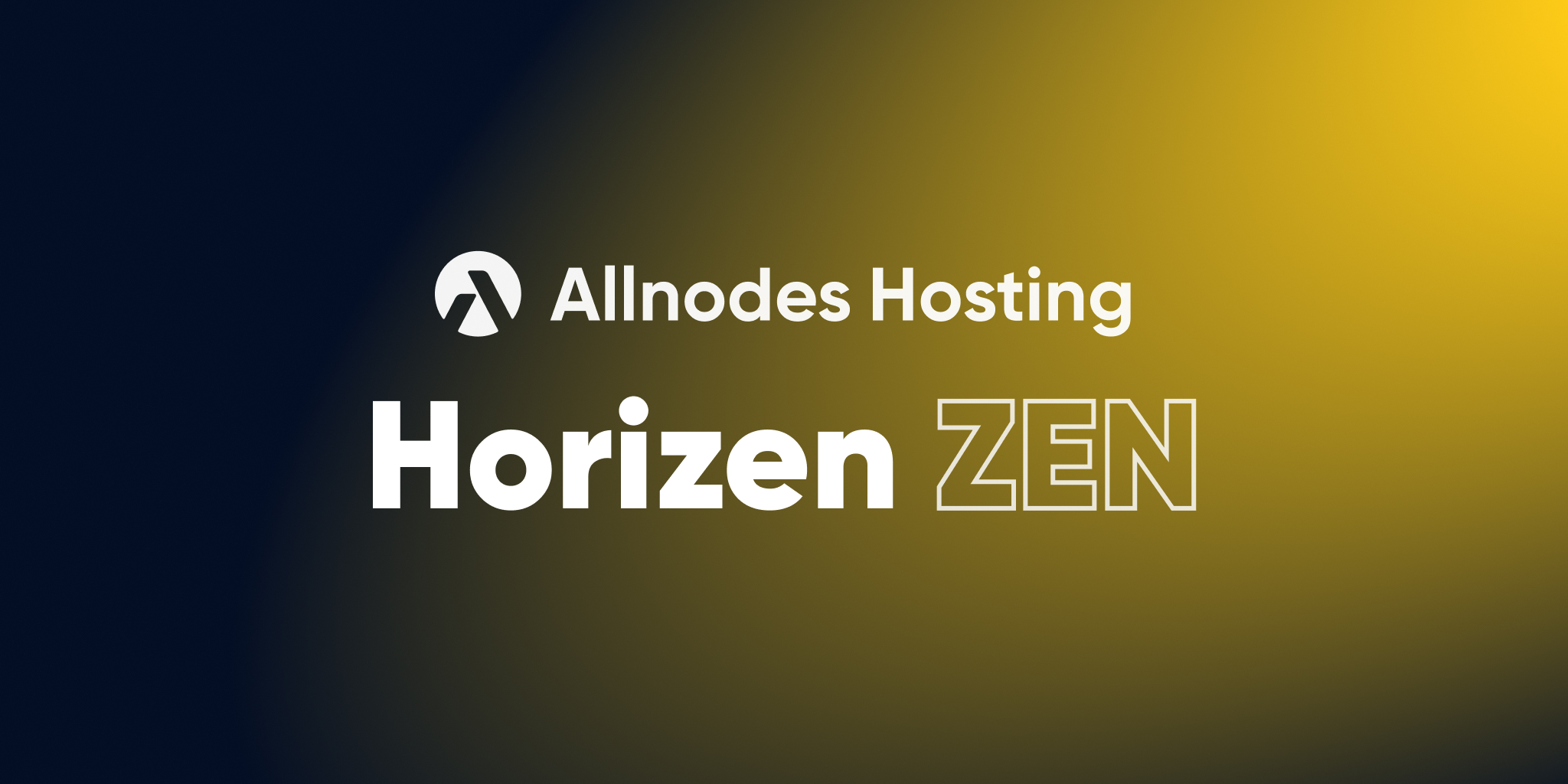 Horizen (ZEN) Super Nodes Hosting on Allnodes