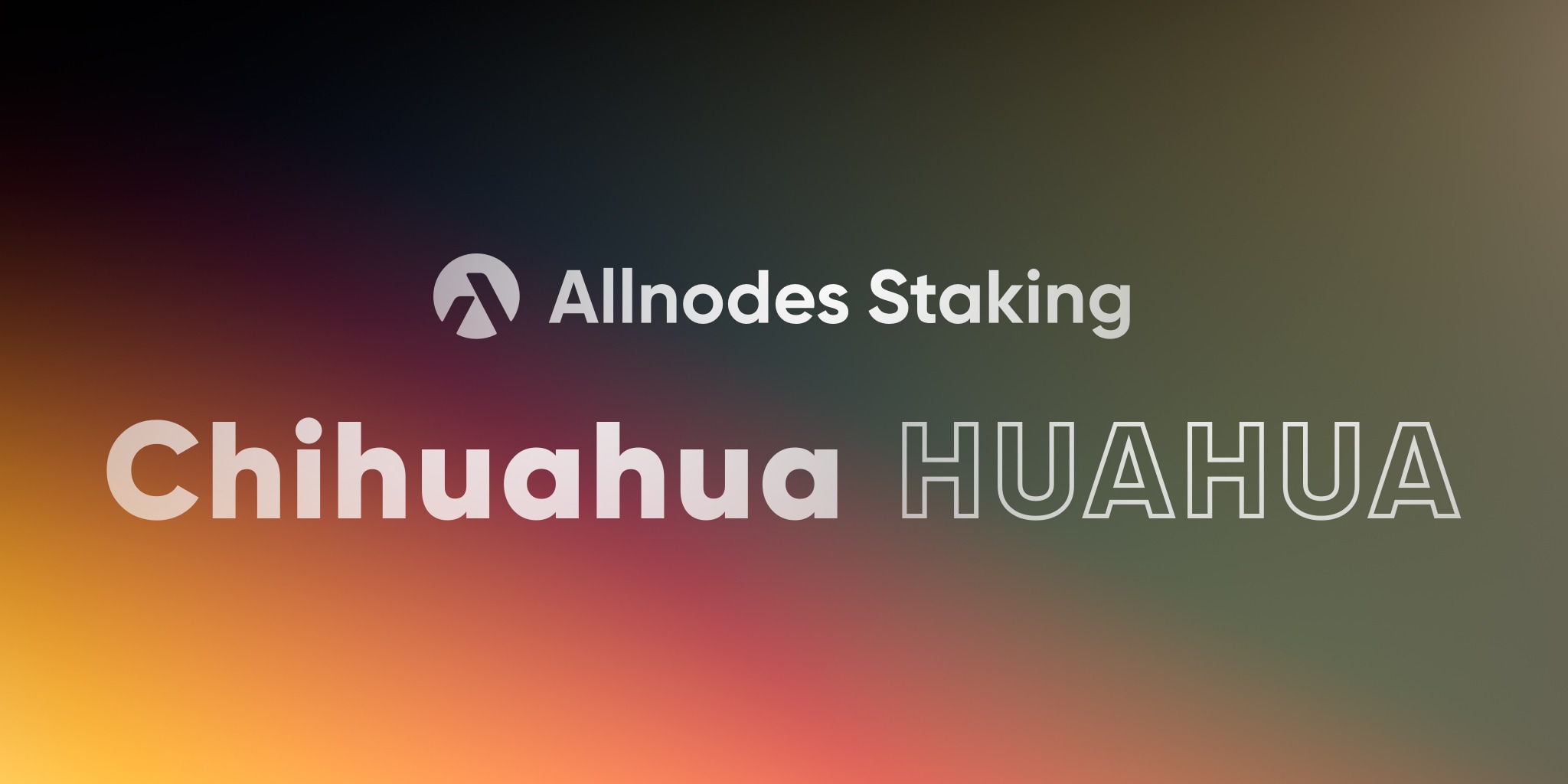 Chihuahua (HUAHUA) Staking on Allnodes