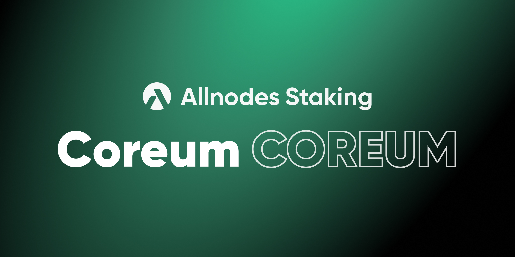 Coreum (CORE) Staking on Allnodes