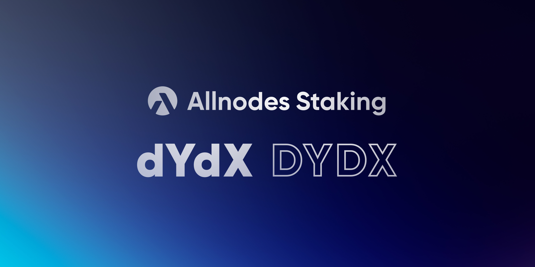 dYdX (DYDX) Staking on Allnodes