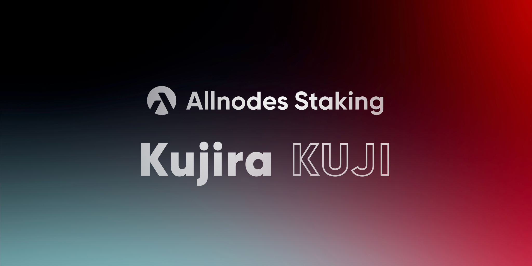 Kujira (KUJI) Staking on Allnodes
