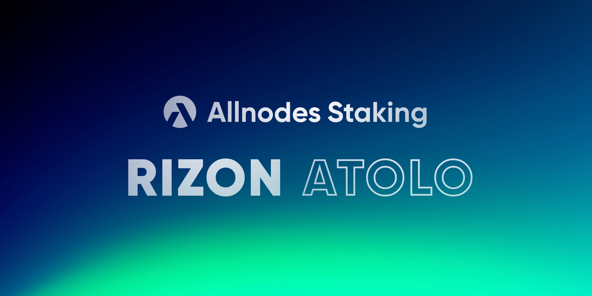 RIZON (ATOLO) Staking on Allnodes
