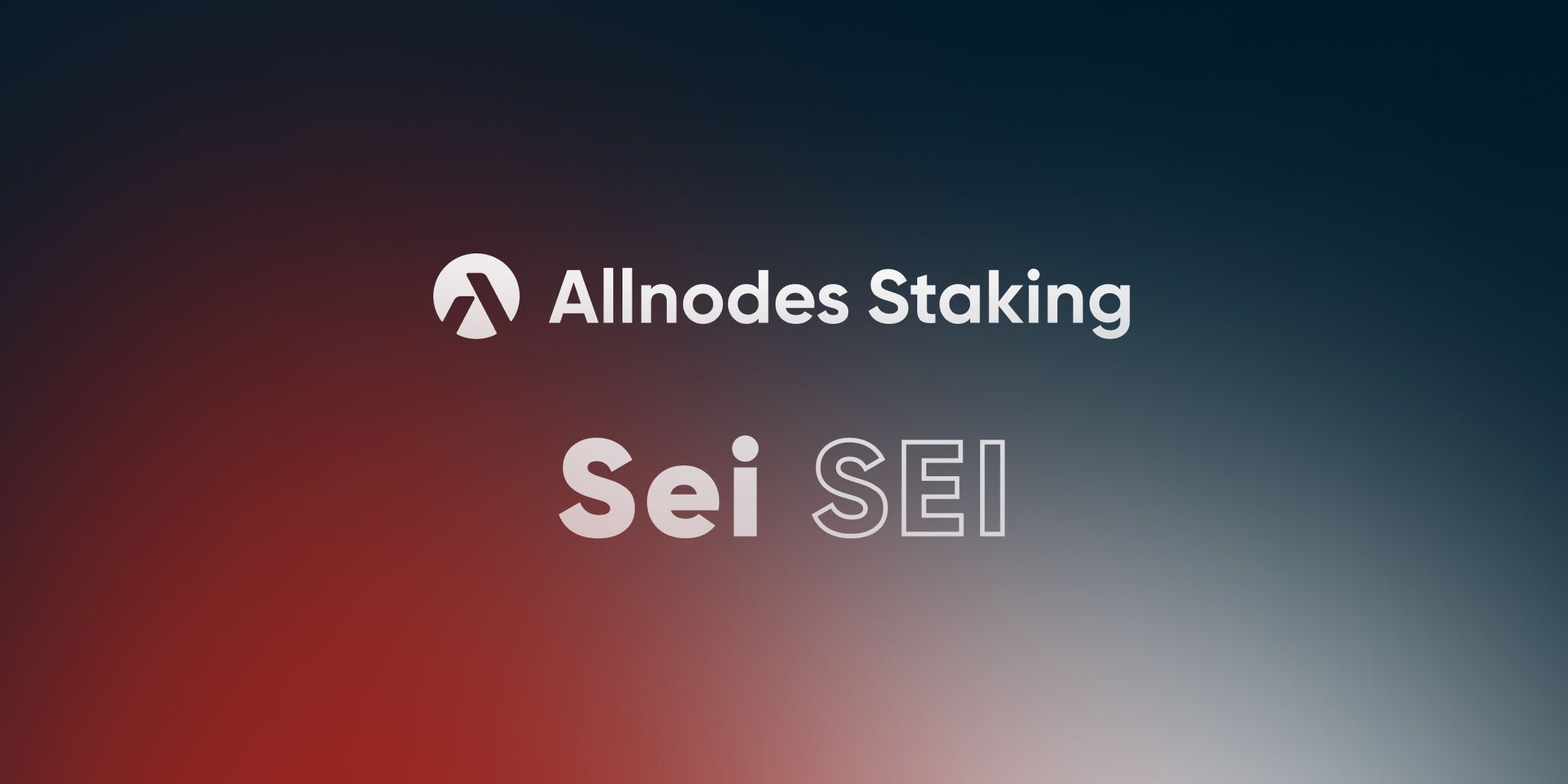 Sei (SEI) Staking on Allnodes