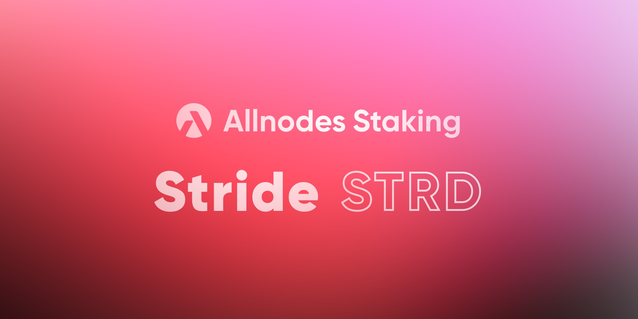 Stride (STRD) Staking on Allnodes