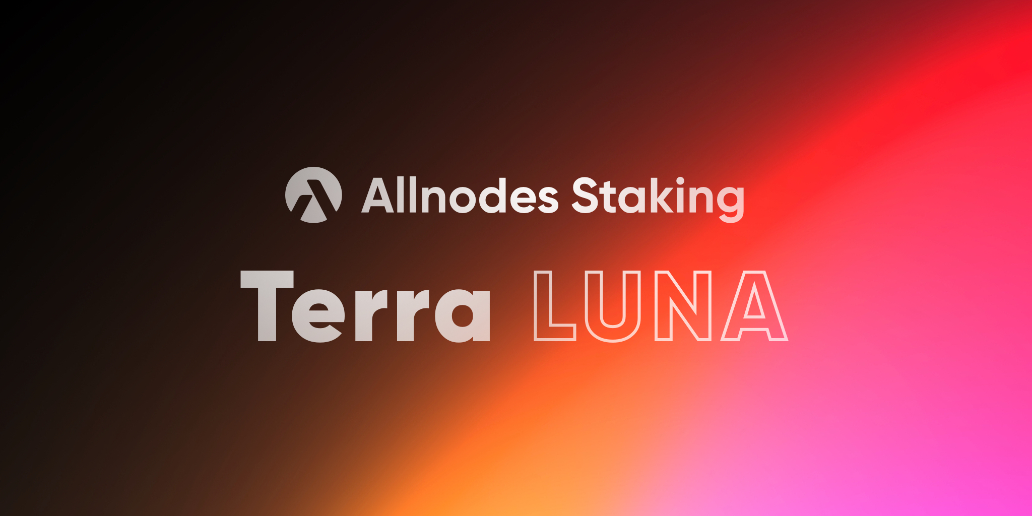 Terra (LUNA) Staking on Allnodes
