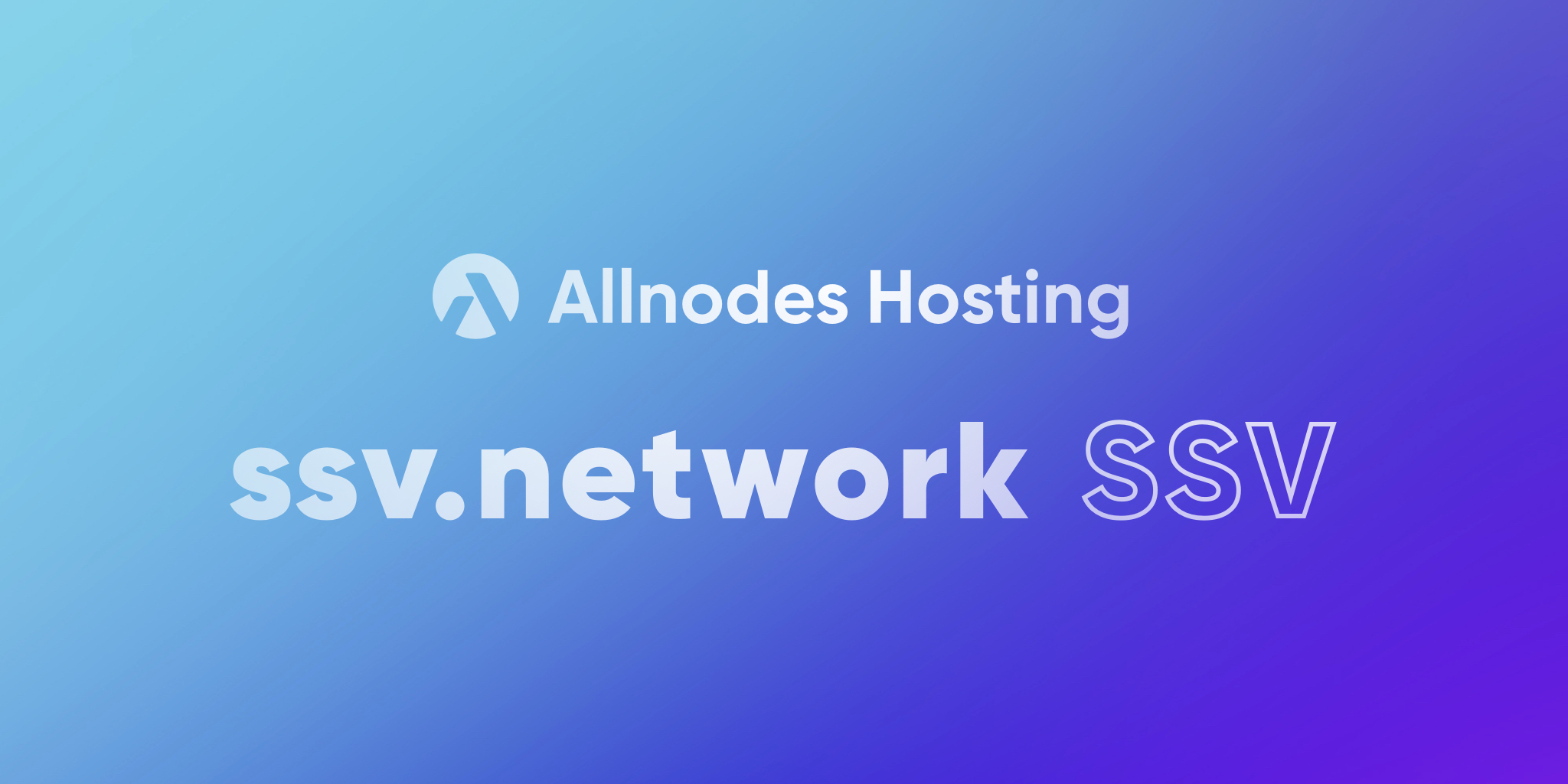 ssv.network (SSV) Operator Nodes on Allnodes